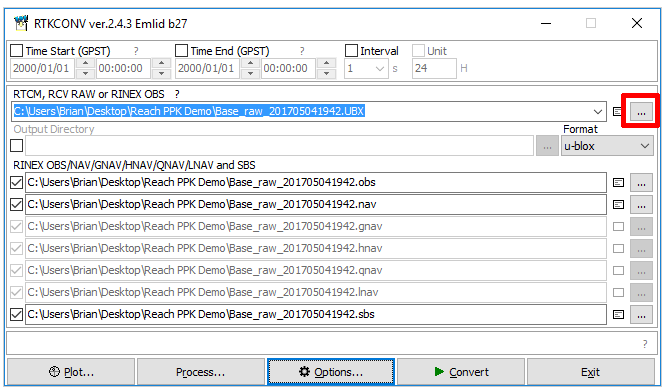 TUFFWING: A Simple Reach PPK Tutorial