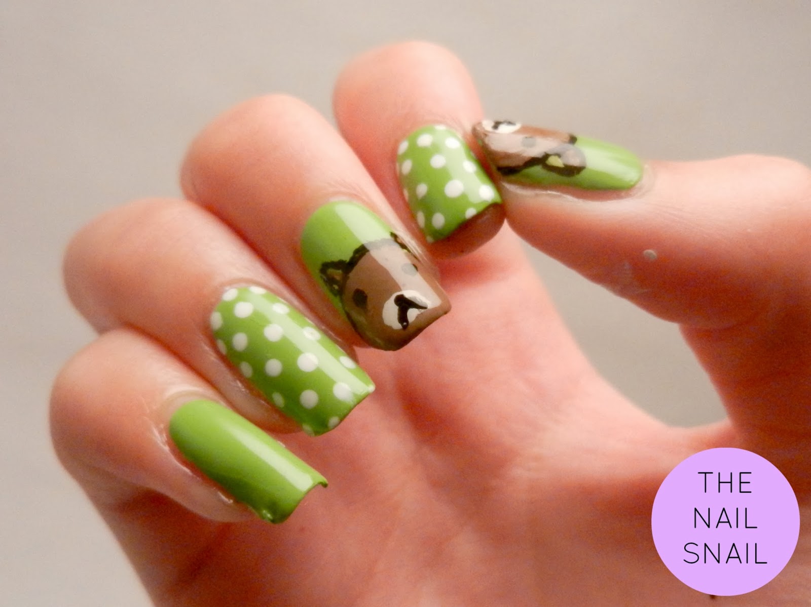 The Nail Snail: Rilakkuma Nails