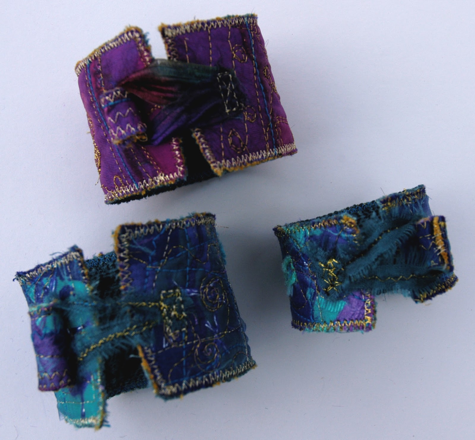 A little bit of everything: Some cuffs & brooches