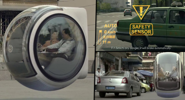 Volkswagen - Hover Car - Arriving Technology