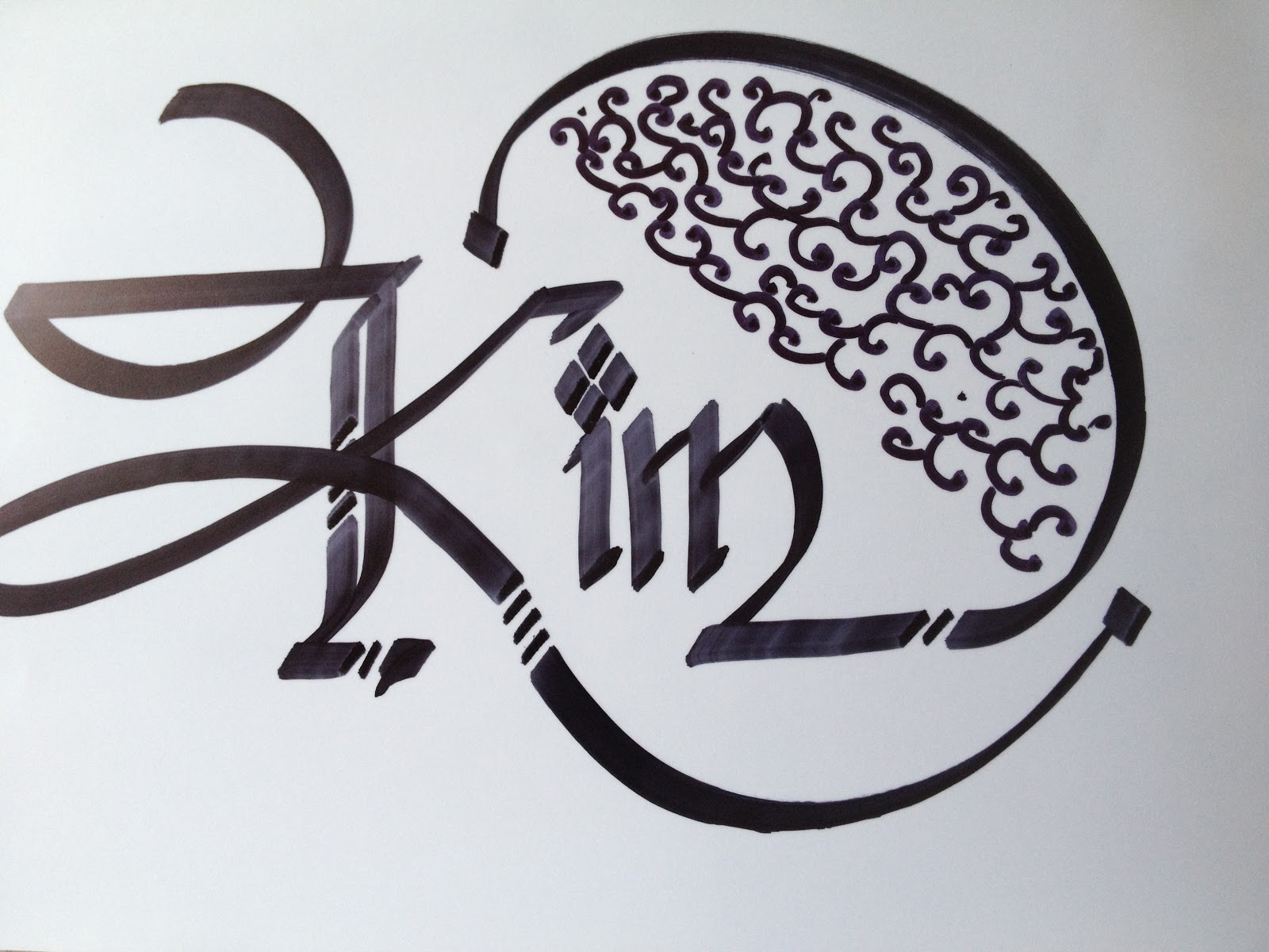 Calligraphy Art: Girl names in calligraphy 4 Angelina Elizabeth Nicole ...