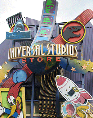 Universal Landing: Universal Studios Store - CityWalk