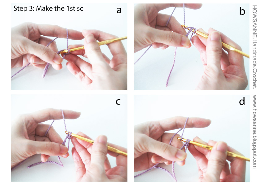 Howsanne Handmade Crochet : Tutorial: How To Crochet A Magic Ring