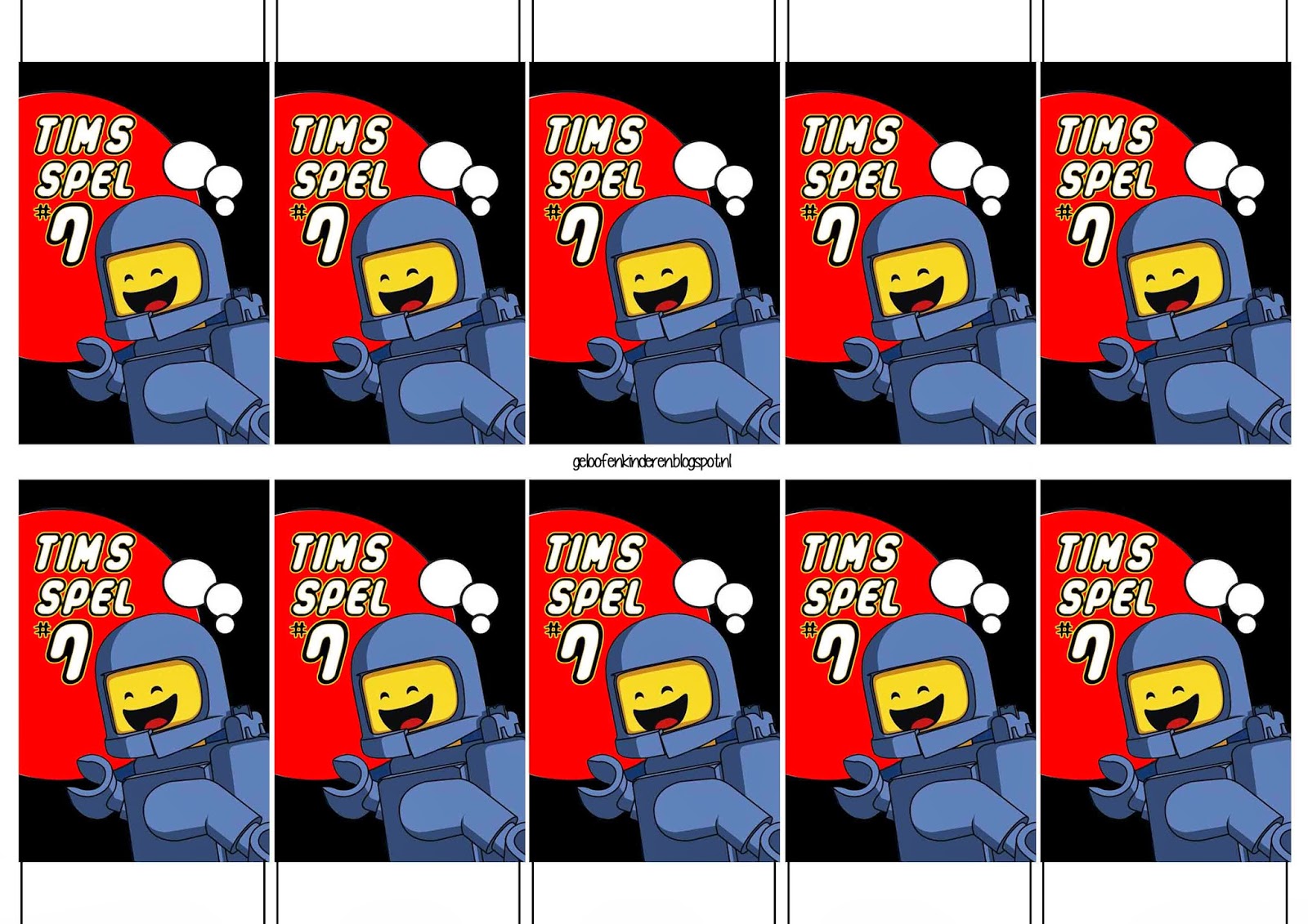 Kopje Thee(a): Maak je eigen Lego Uno kaartspel