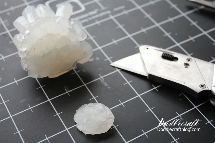 Crystal Cluster Light DIY