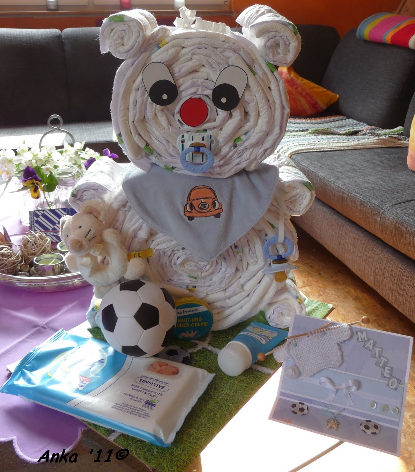 Ankas Bastelseiten: Einen Windelbär....