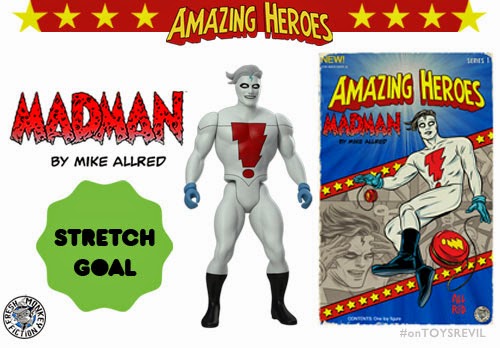 Michael Allred's MADMAN for Amazing Heroes Wave 1.5 On Kickstarter