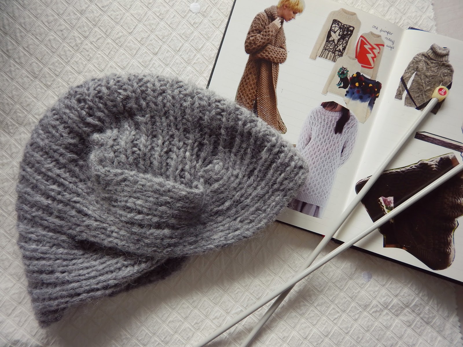 The Knitted Turban Beanie: Take 2 | Awake + Make | A Blog for Creative ...