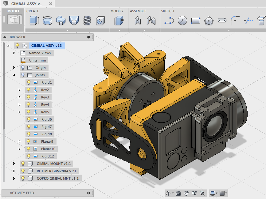 The Roaming Engineer: Work Progressing on Gimbal