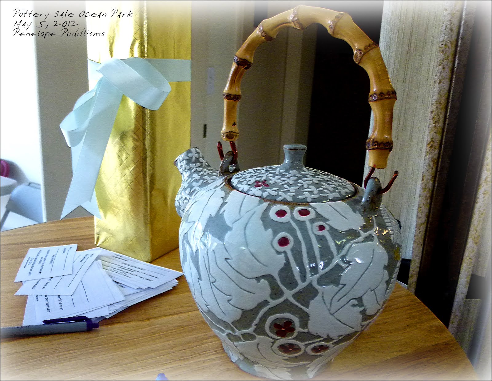 Postcards From Penelope Puddle: Teapots, Thorns & Time In Ocean Park