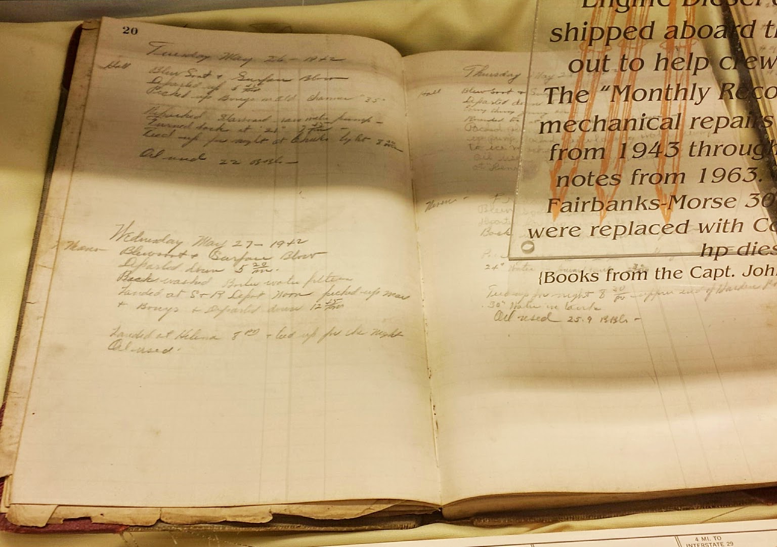 History and Culture by Bicycle: M.V. Sergeant Floyd: Captain's Journals