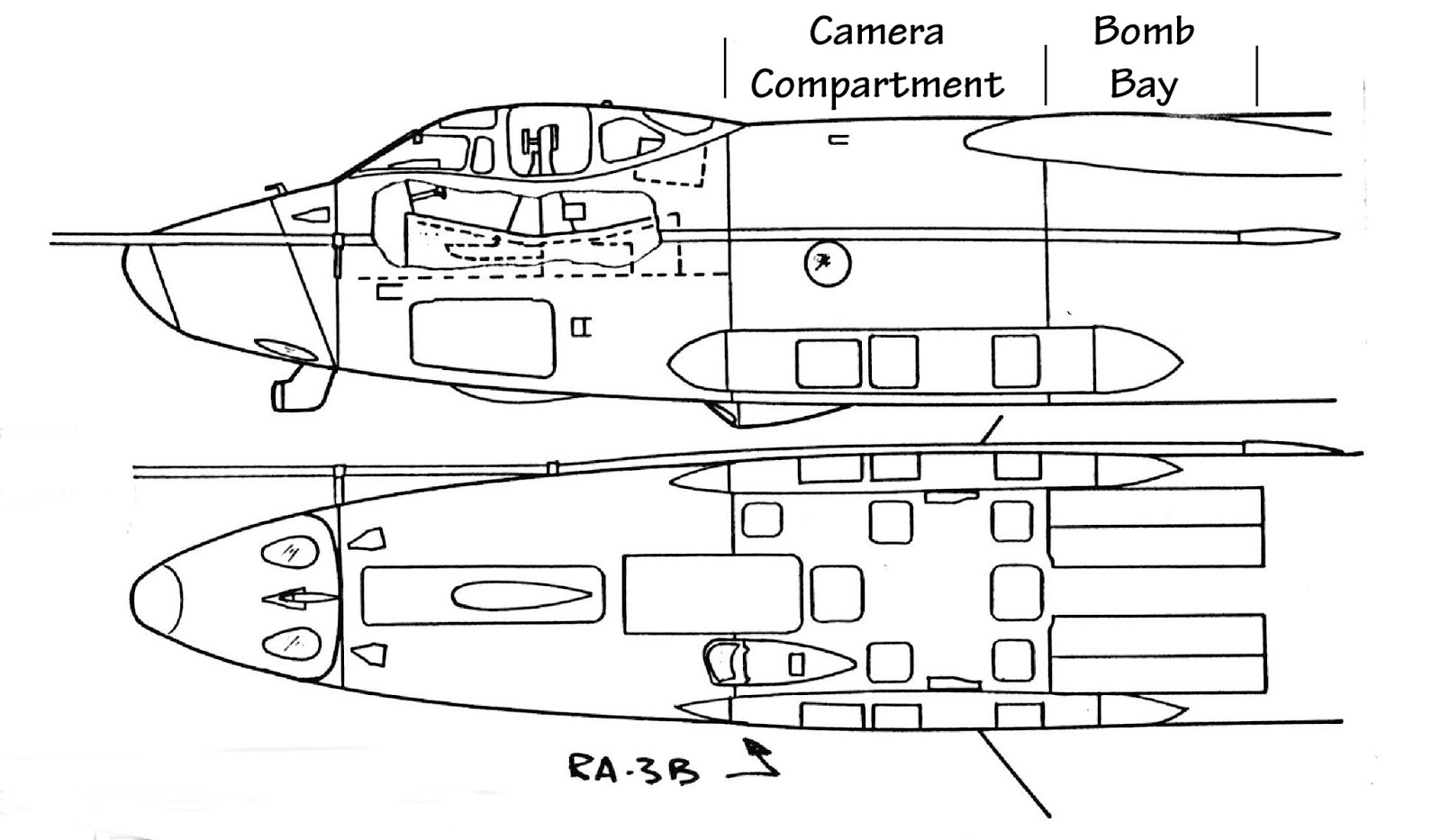 Tailhook Topics: Douglas A3D-2P/RA-3B/ERA-3B Skywarrior