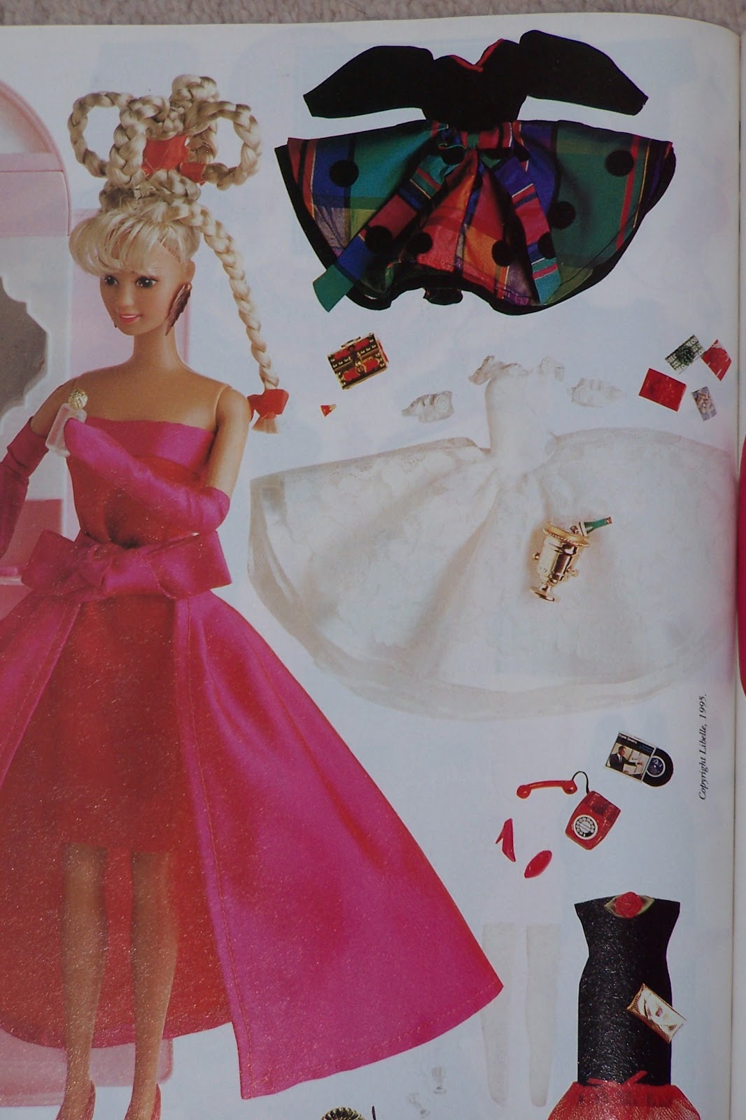 Lizzie's Arty Crafty 'n Dolls: Dolls! 1995 Fashions for Barbie from ...
