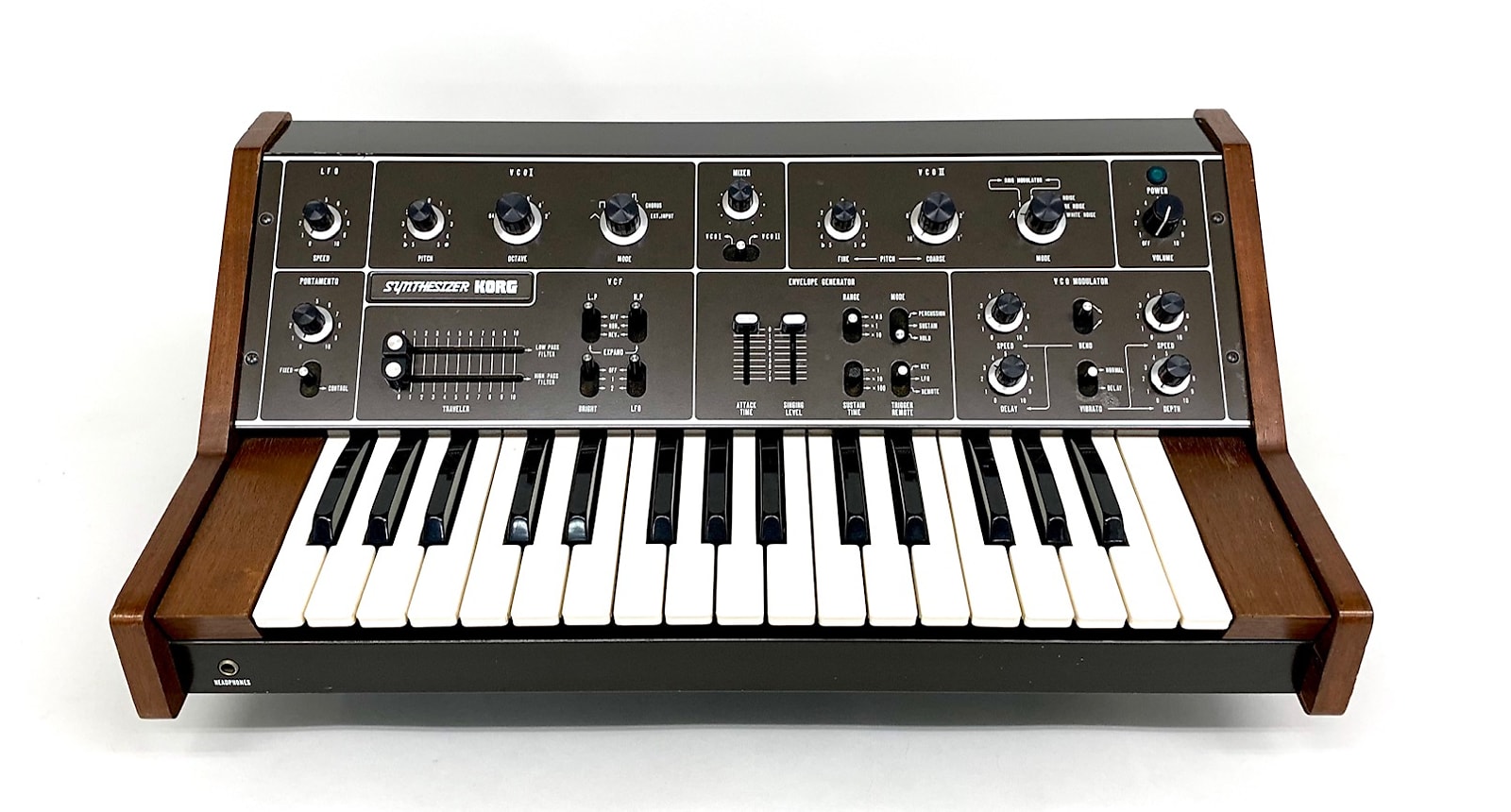 MATRIXSYNTH: KORG 770 Vintage Analog Synthesizer SN 770059