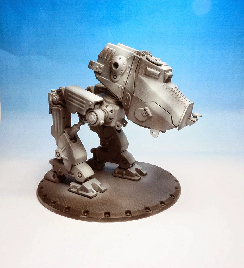 Biohazard Painting: Painting Tutorial: Dust Axis Light Walker 'Hans'
