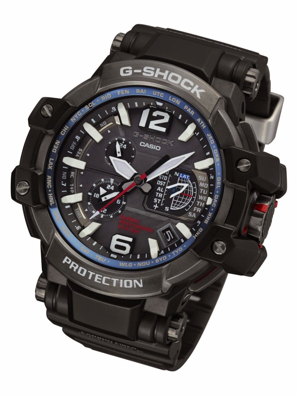 CASIO G-SHOCK GPW-1000 - The World’s First Watch That Receives Both GPS ...