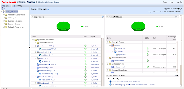 Oracle Fusion Applications: Loading RPD File in Fusion Applications