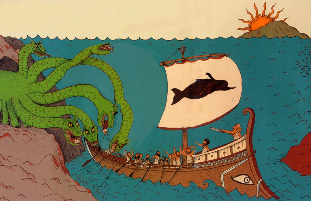 ODISEA EN EL COLE: ESCILA Y CARIBDIS