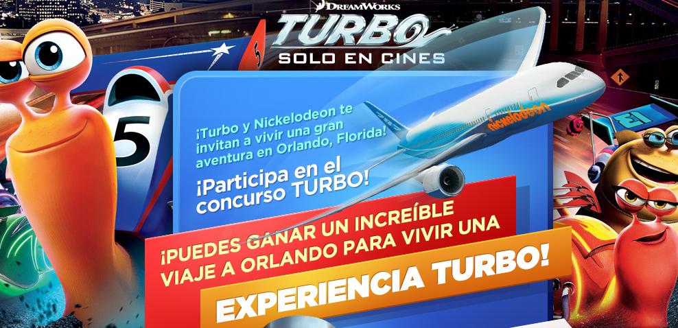Concursos y premios: Concurso turbo nickelodeon gana viaje Orlando ...