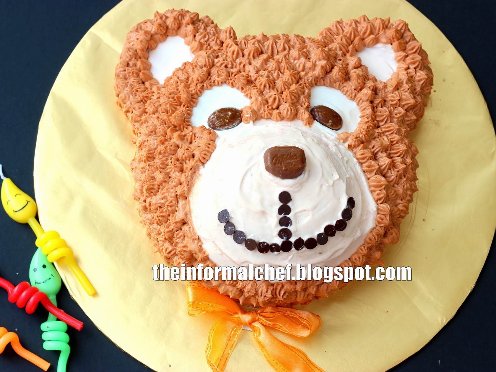 The Informal Chef: My First Birthday Teddy Bear Cake 泰迪熊蛋糕