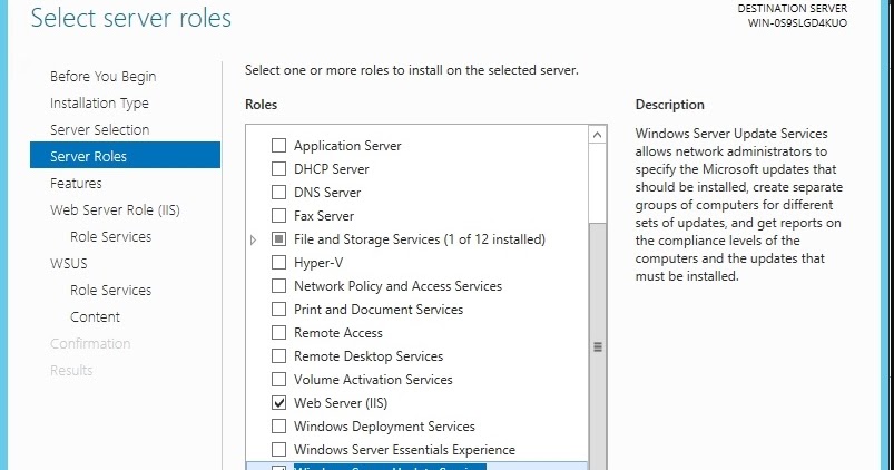 Knowledge House: How To Deploy WSUS (Windows Server Update Services) in ...