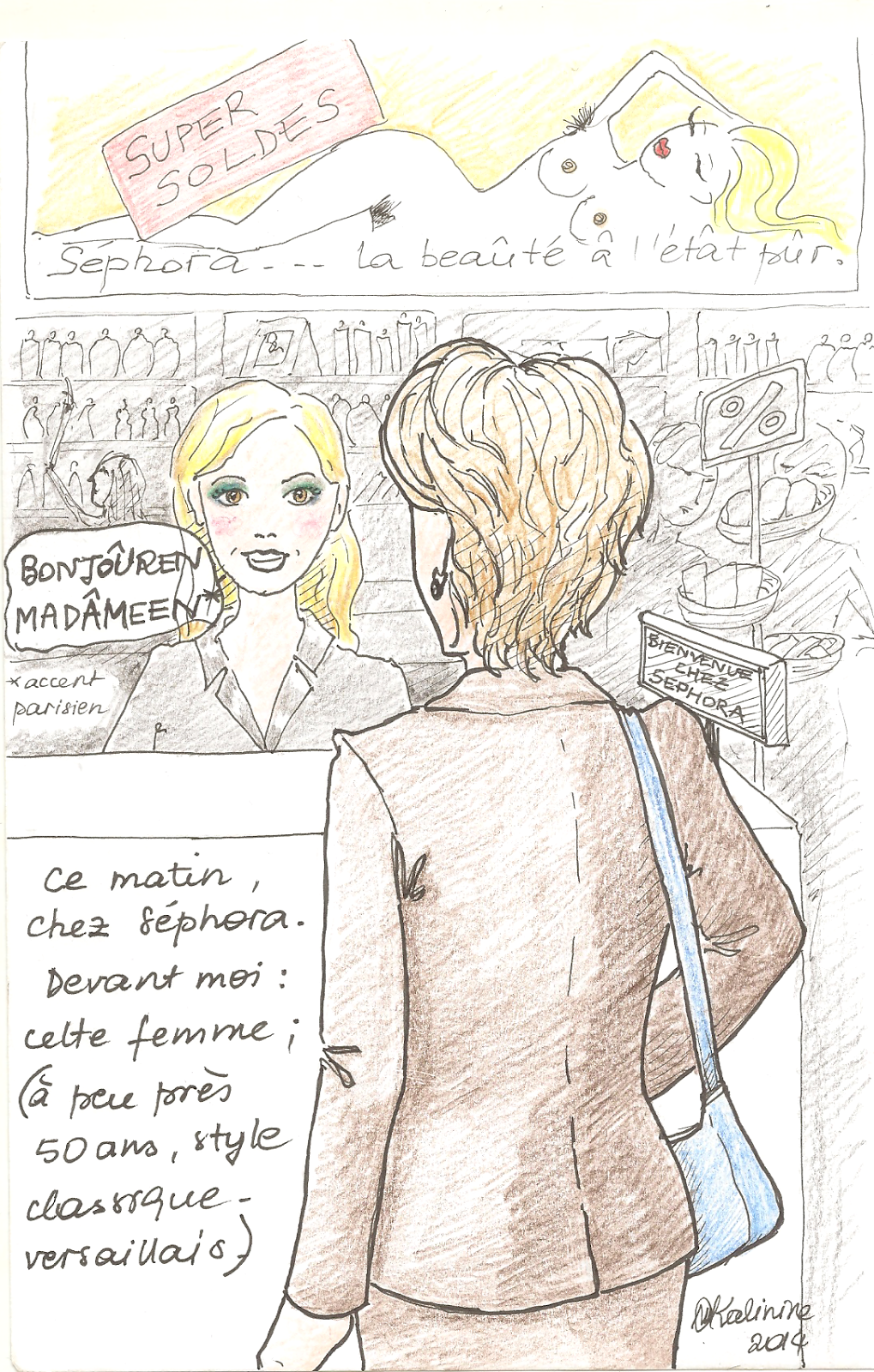 Chanteuse d'opéra ? C'est un métier, ça ? (blog BD): Spectacle de rue.