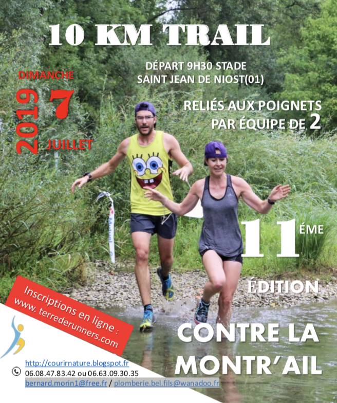 Courir Nature Saint Jean de Niost: 07/07/2019 CONTRE LA MONTR'AIL 2019 ...