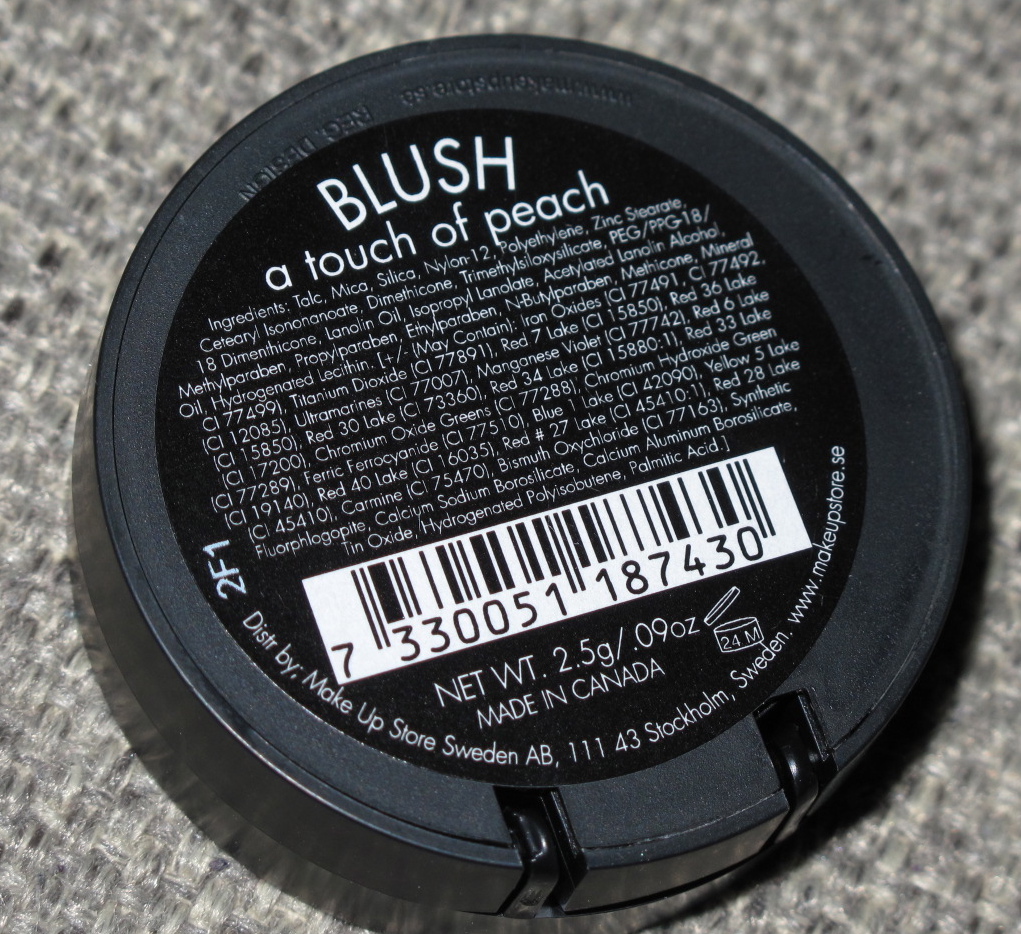 My favorite: Make Up Store Wonder Powder foundation (& a Touch of peach ...