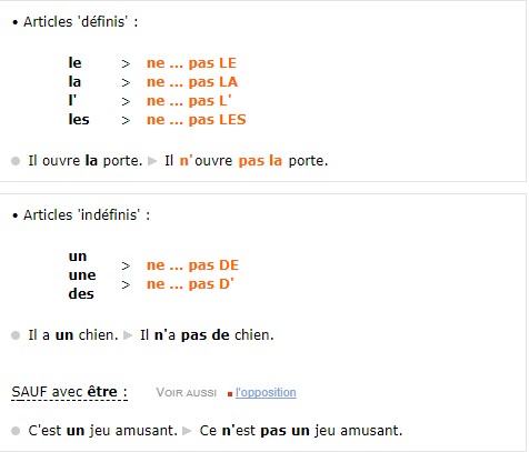 Le blog de FLE de madame Lourido: Les articles définis et indéfinis et ...