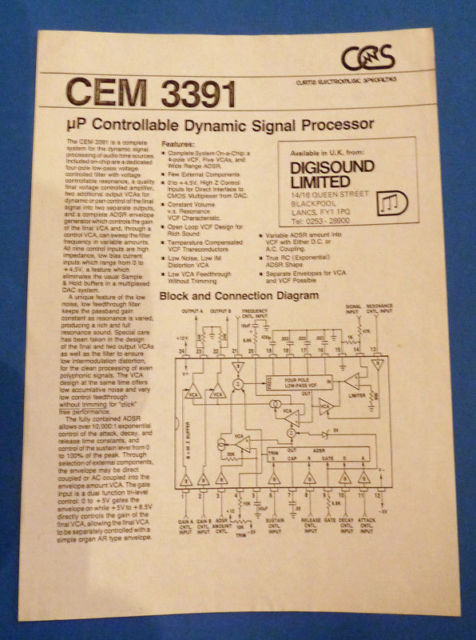 MATRIXSYNTH: CEM Data Sheets