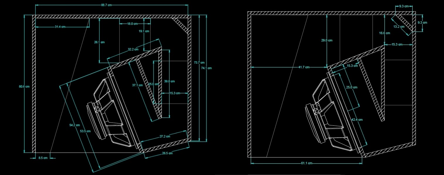Caisson tapped Horn DIY - [ mth - 46 lc ]