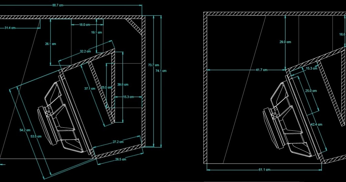 Caisson tapped Horn DIY - [ mth - 46 lc ]