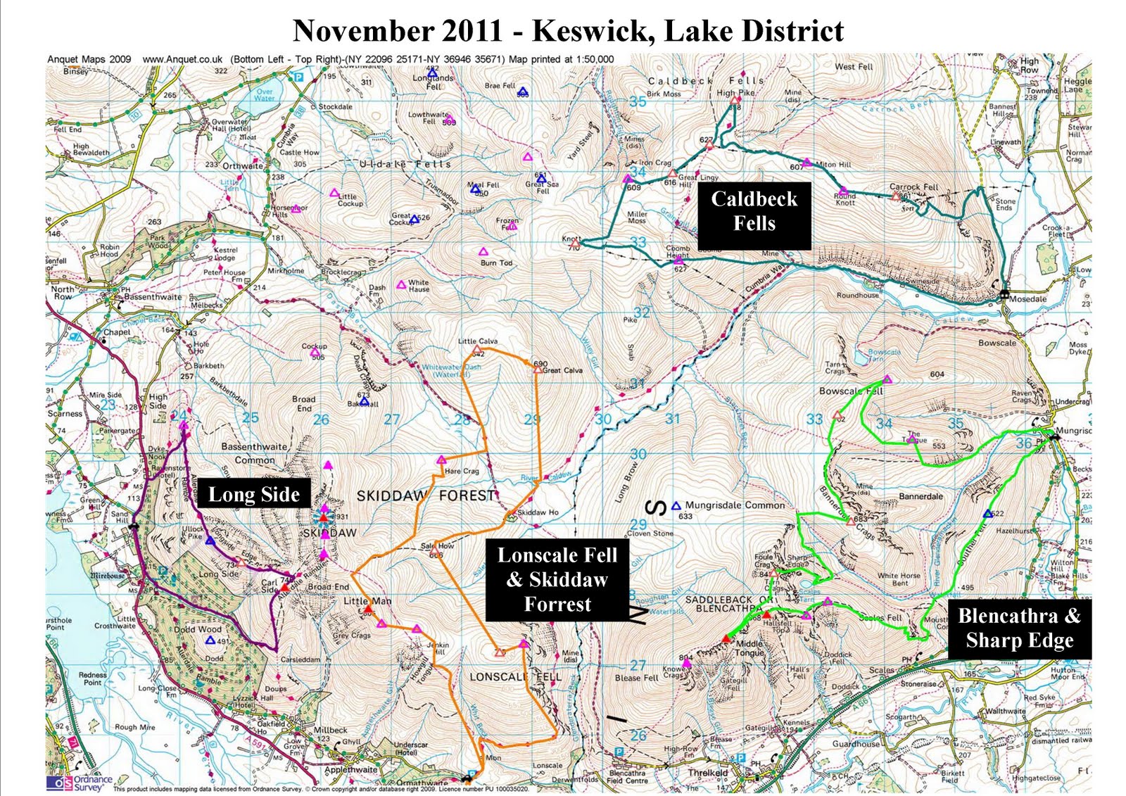 Peak Bagging and Long Distance Walking in the UK and Spain: November ...