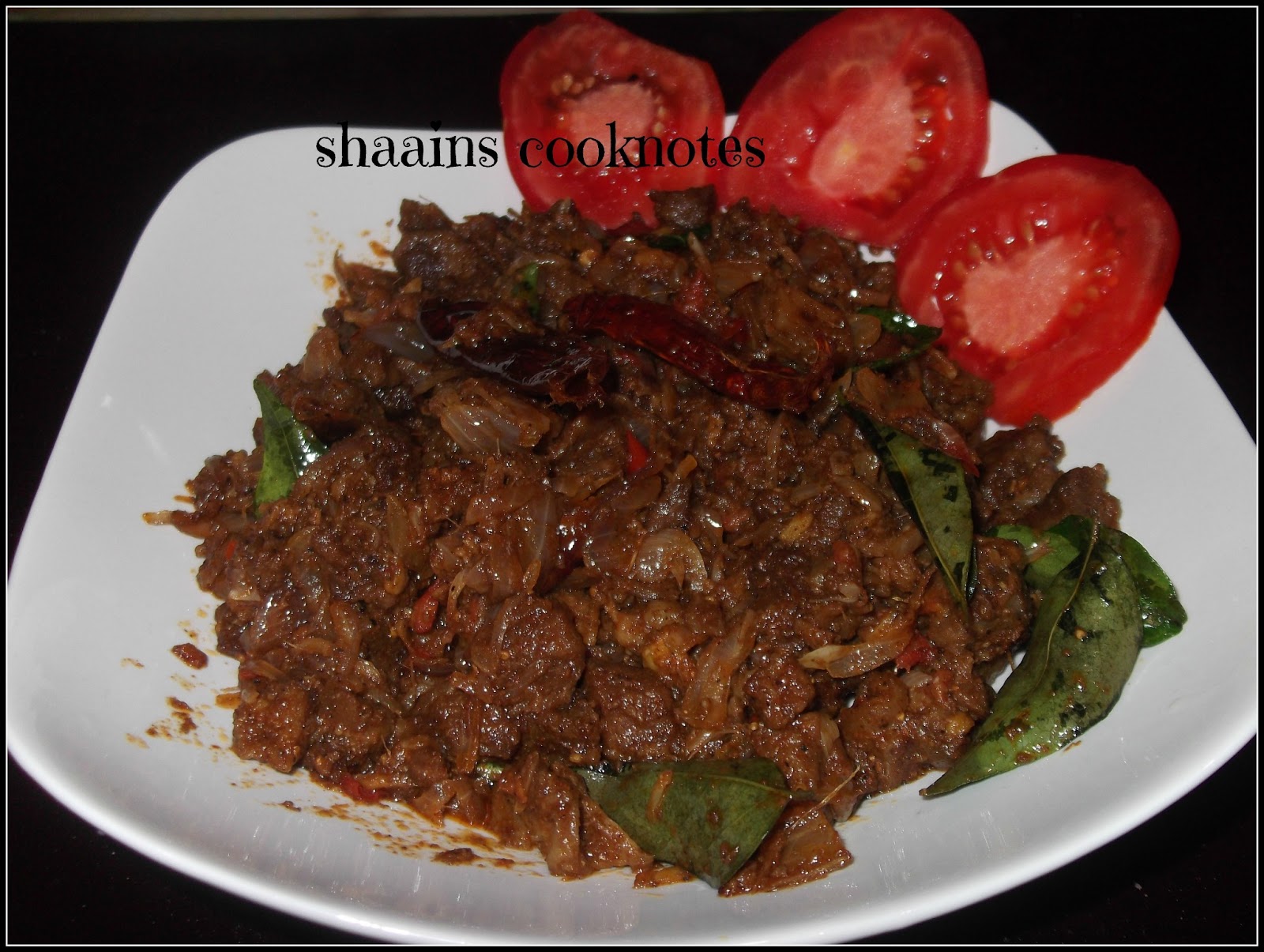 Shaain's Cooknotes: Beef Peralan
