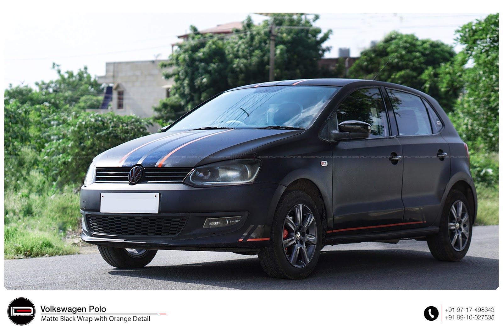 VW Polo - Matte Black | IDE Autoworks