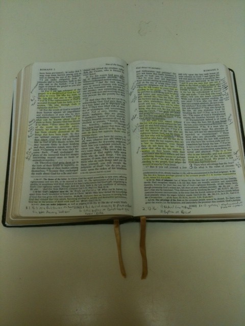 Catholic Bibles: Writing in Your Bible