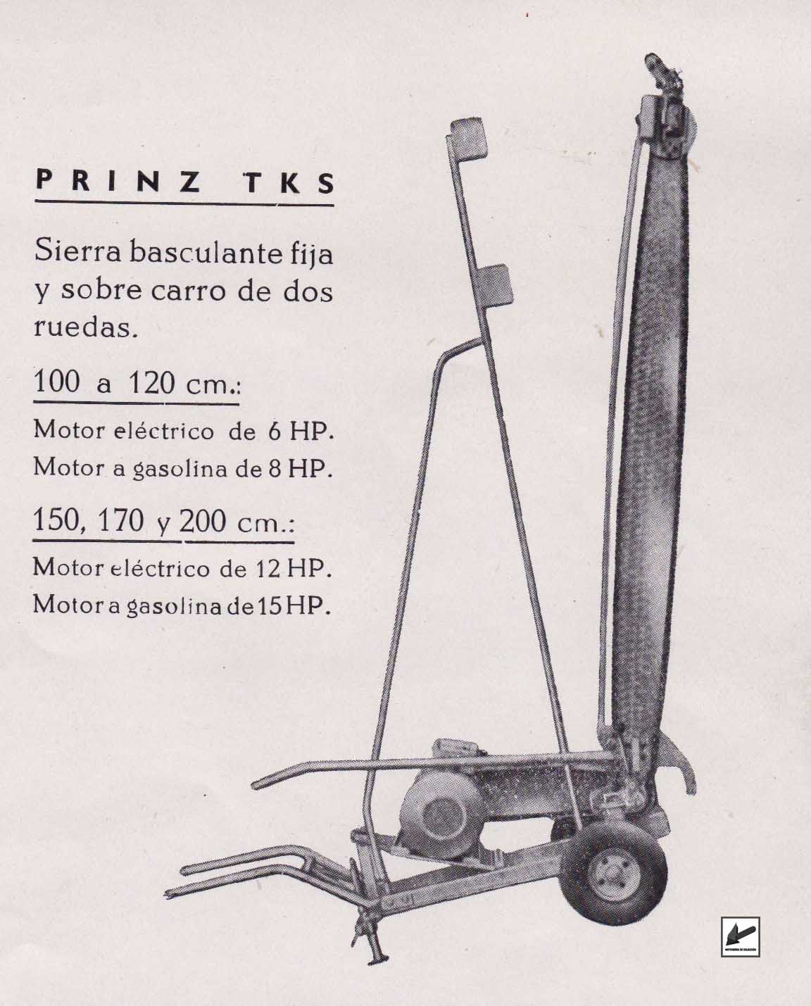 Motosierra De Colección: PRINZ TKS CHAINSAW