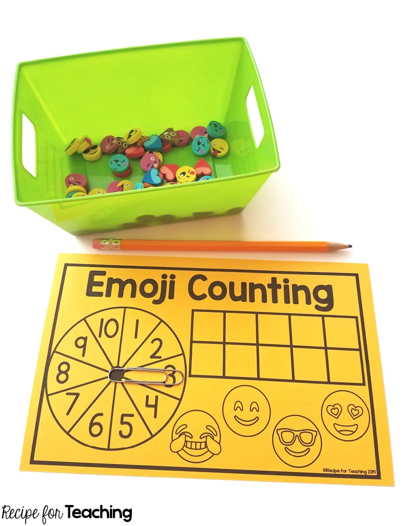 Emoji Counting - Recipe for Teaching