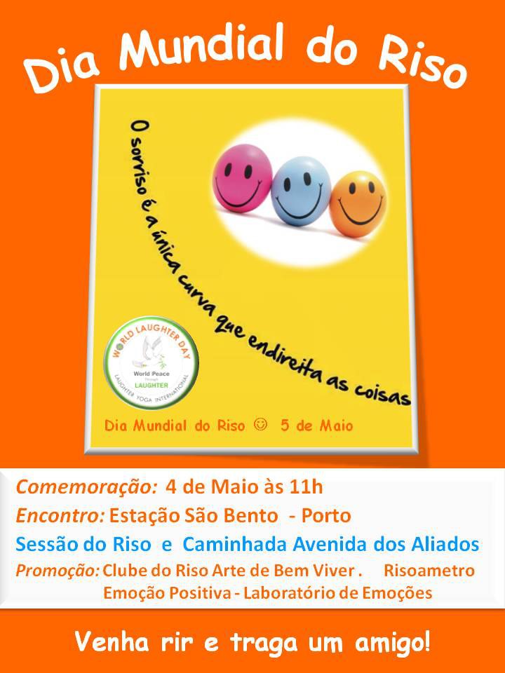 Arte de Bem Viver: Fique de Olho: Dia Mundial do Riso