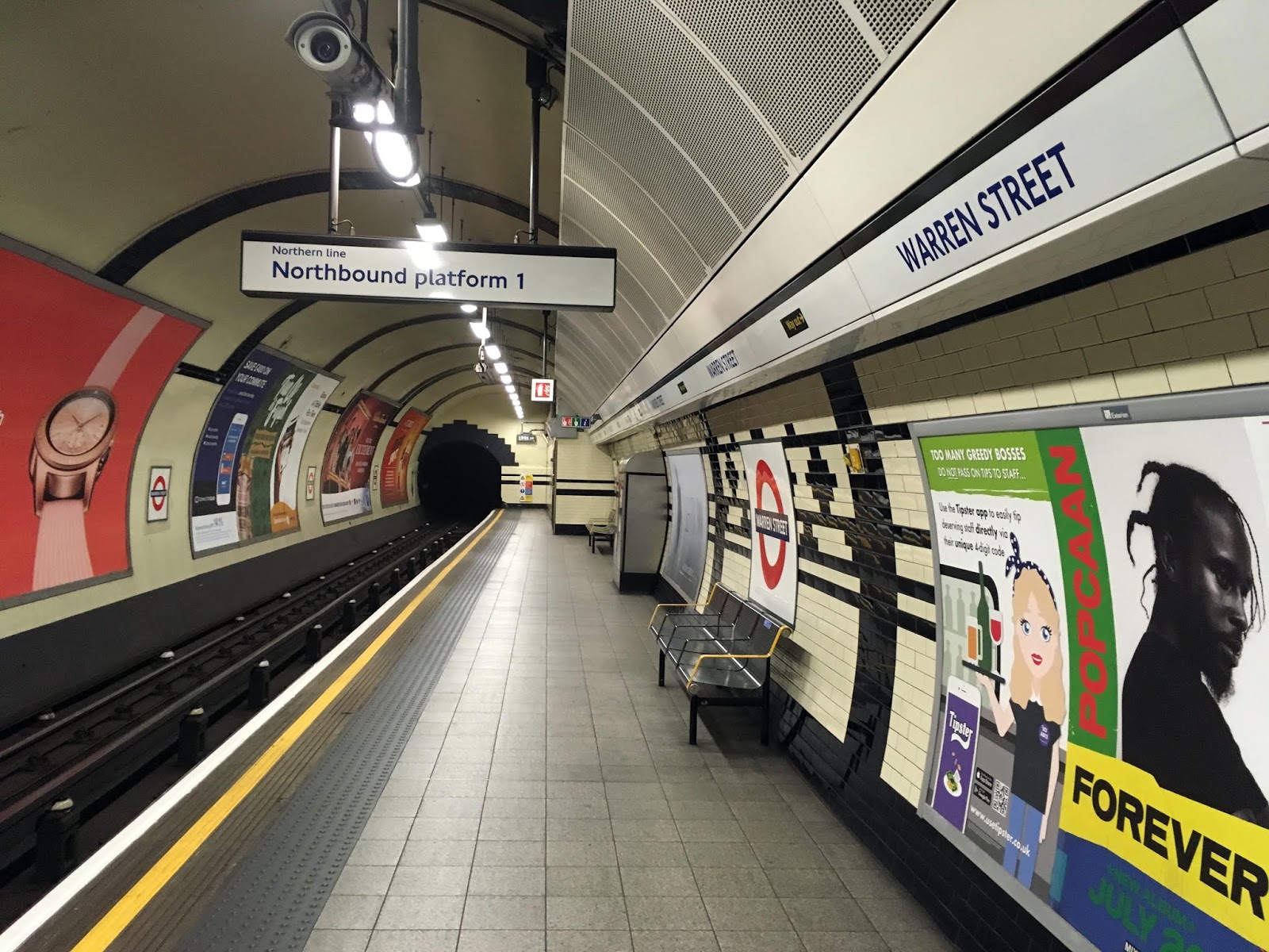 The Railway Photo Blog: Northern Line (13) : Warren St