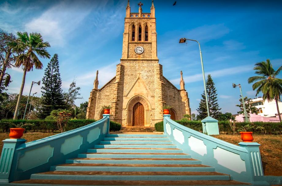 Tamilnadu Tourism: Marthandam CSI Church, Kanyakumari
