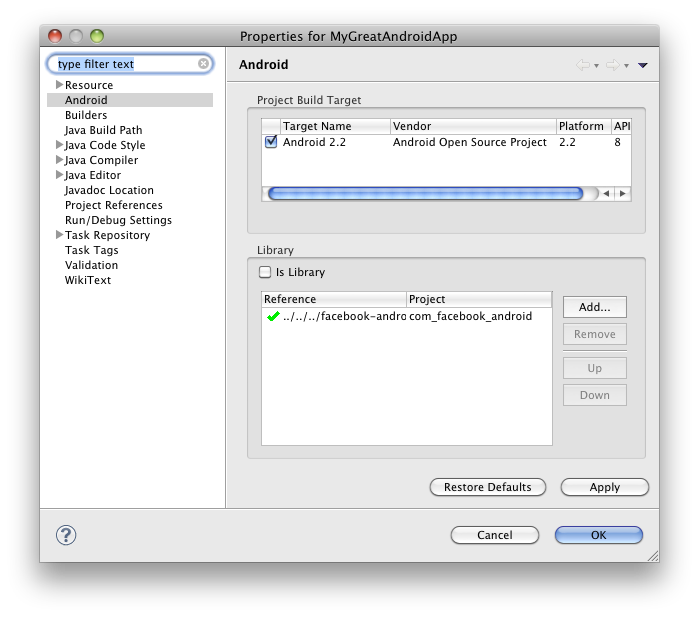 Android Tutorials for Beginners: Single Sign On Facebook implementation