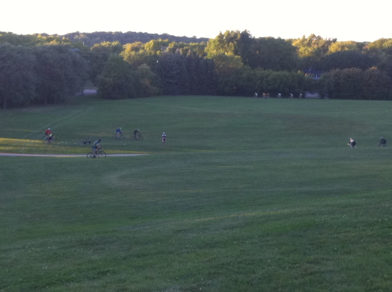 MADISON BIKE BLOG: Madison Wed. Night Cyclocross Practice Garner Park