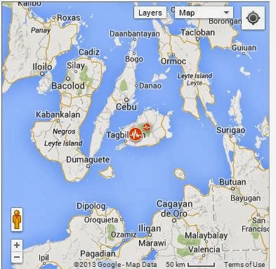 City Of Bogo Cebu: Bogo is experiencing Magnitude 7.2 Earthquake, 5km E ...