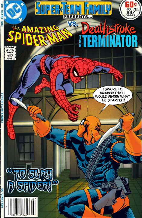 Super-Team Family: The Lost Issues!: Spider-Man Vs. Deathstroke The ...