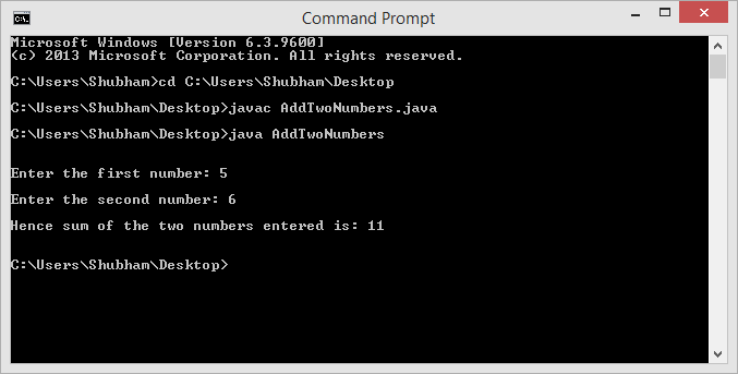 Java Fundamentals Part 5 Running Java Programs Using Command Prompt