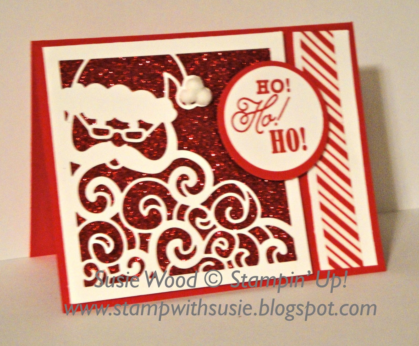 Stamp with Susie: Stampin' Up!- 'Detailed Santa Thinlits'