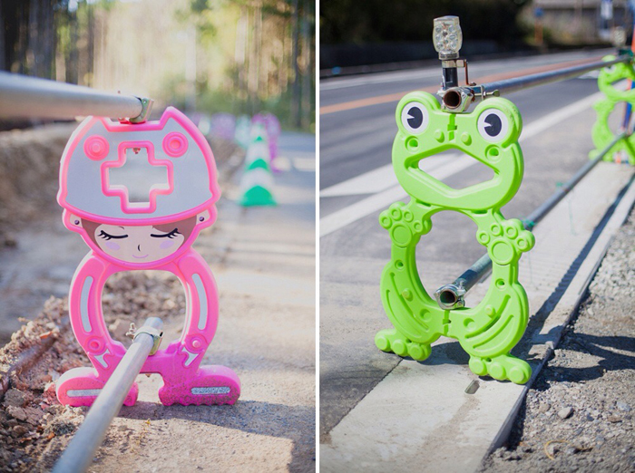 Burntfeather: Japanese Cute Road Work Barriers