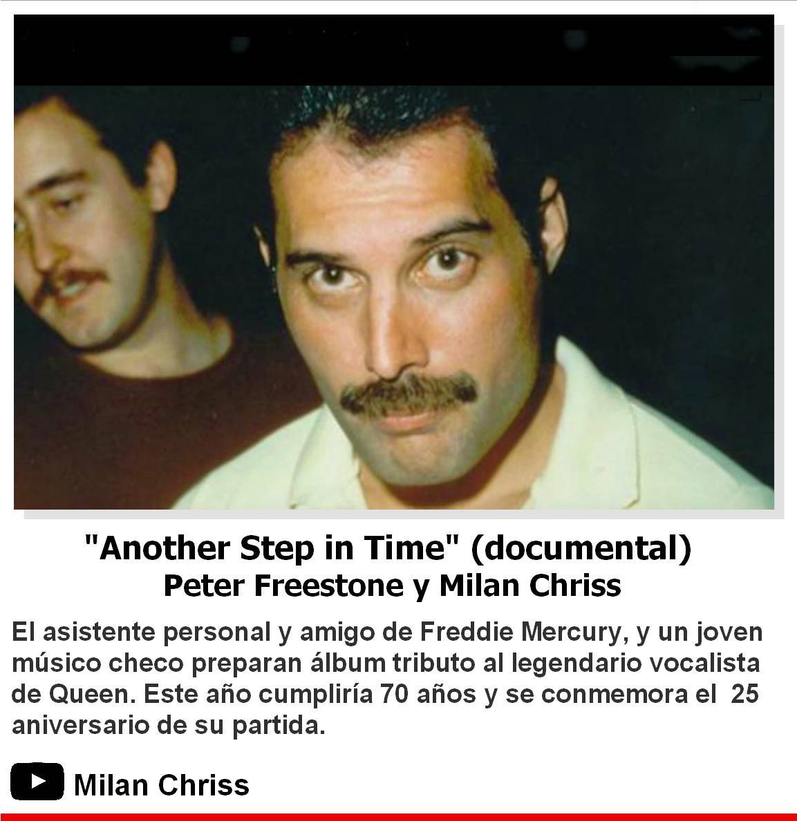 Queen en México: Freddie Mercury: Peter Freestone y Milan Chriss ...