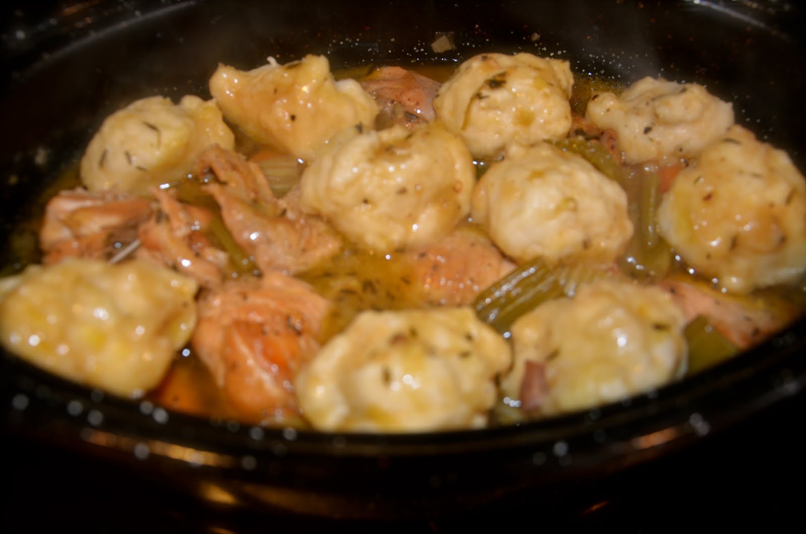 Fancy Napkin: .Chicken & Dumplings.